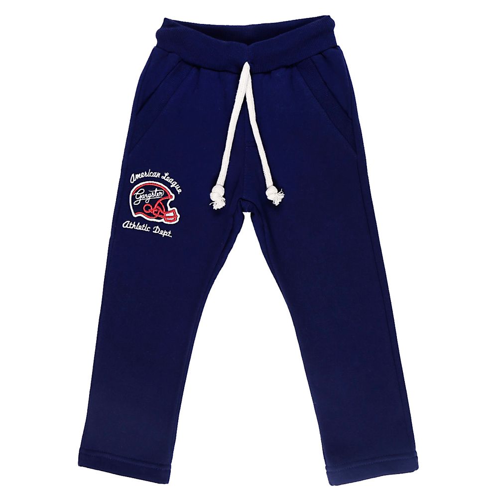 Calça Moletom Gangster Infantil Para Menino - Azul - Lojas Pompeia Calça Moletom Gangster Infantil Para Menino - Azul - Lojas Pompeia